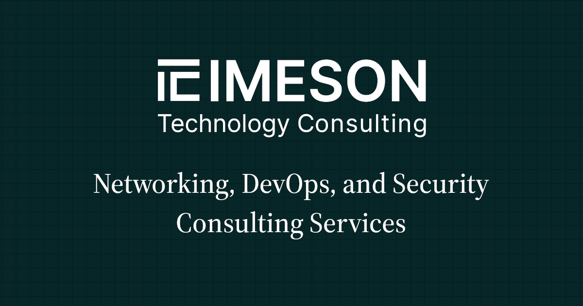 Imeson Technology Consulting